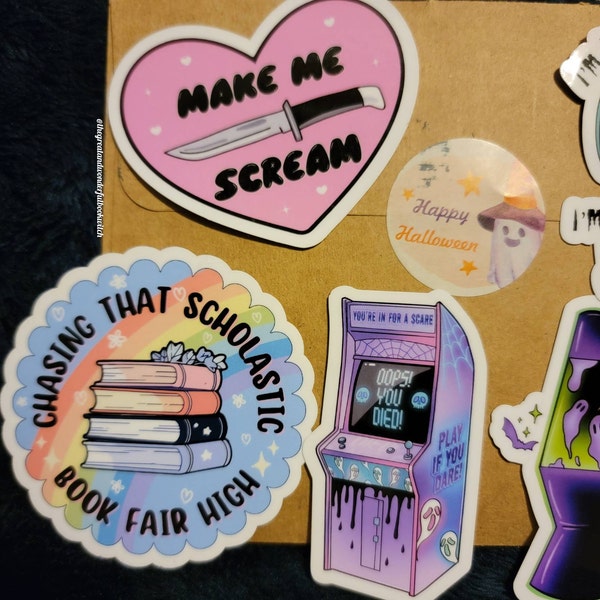 Spooky Cute Kewpie Stickers / Kewpie Sticker Pack - Etsy