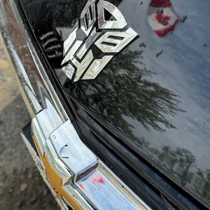 Custom Letters Numbers Emblem Badge Car Decal, Matte Black, 3D Quality ...