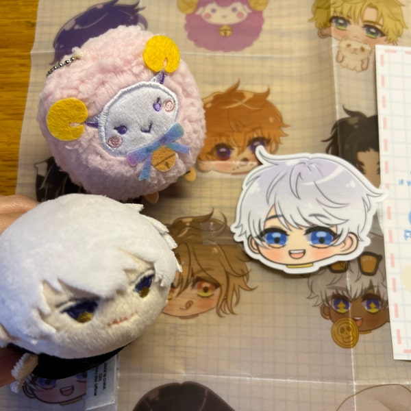 Obey Me! Shall We Date Chibis Stickers 1 & 2 | Mammon, Lucifer, Asmo ...