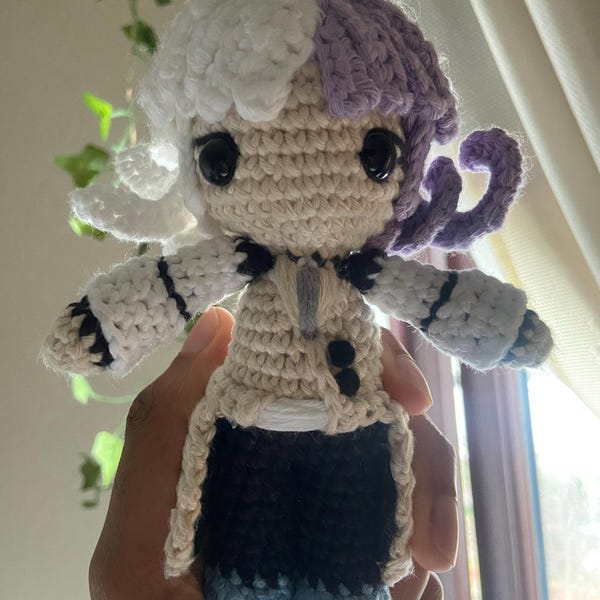 PATTERN - Crochet Dazai Keychain Amigurumi - Etsy