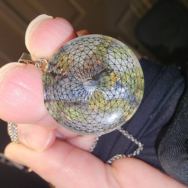 SET 7 Chakras Charging Plate and Coasters. Orgone Accumulator for ...