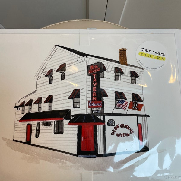 The Tombs (georgetown University - Georgetown, D.C.) Hand Painted ...