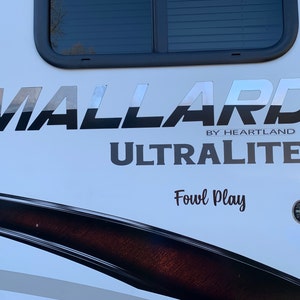 Custom Sticker for RV Camper Stickers Camper Decal Motor Home Decals ...