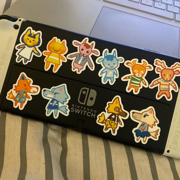AC Doodle Stickers - Etsy