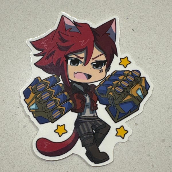 Hazbin/helluva Chibi Keychains - Etsy