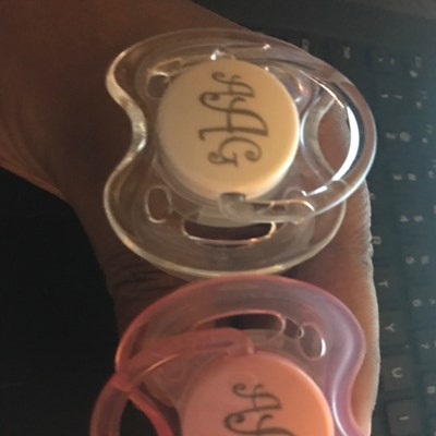 Personalized Pacifier Baby Girl Personalized Pacifier Baby Girl Gift ...