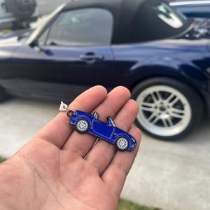 NA Mazda Miata Keychain RED MX5 Top Down Lights Up - Etsy