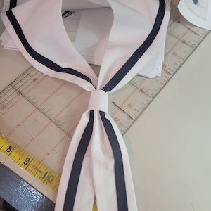 Sailor Collar Sewing Pattern With Pictures. 4 Sizes Included - Etsy