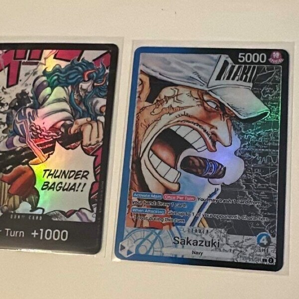 Leader Card | Custom Handmade Anime Trading Cards | TCG - Etsy