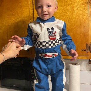 Checker Race Suit Race Car Birthday Halloween Costume - Etsy Canada