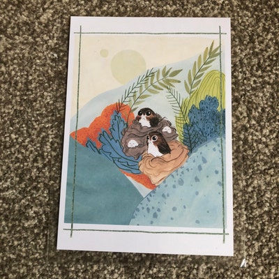 Porg Family A5 Print - Etsy