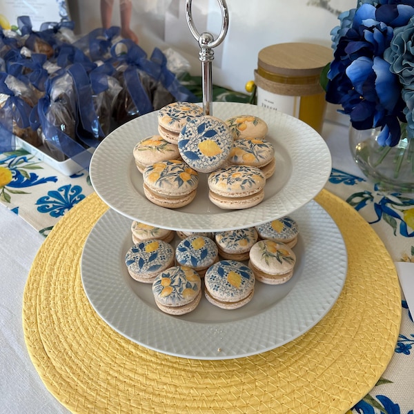 Create Your Character French Macarons 6, 12 or 24 - Choose Your Flavors ...