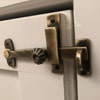 Solid Brass Bronze Antique Drop Bar Gate Door Latch Rustic Vintage ...