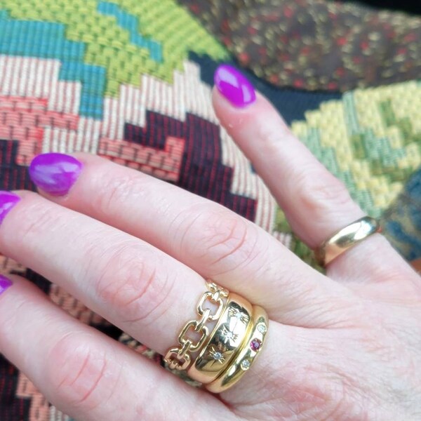 SHERMAN PIN, Aurora Borealis Sets, Handsome Glitz “spray” Design ...