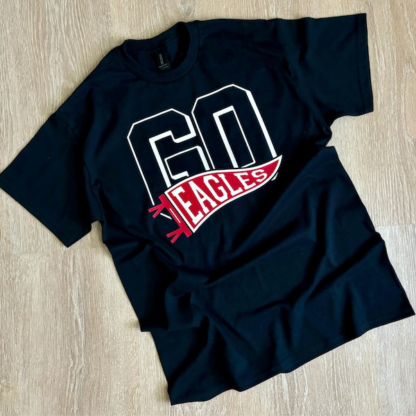 GO Hawks Pennant SVG DXF Jpg Png Eps, Hawks Mascot School Sport Svg ...