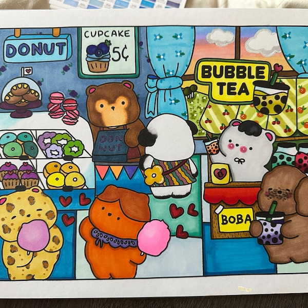 Coloring Book Vol.2 | Heavy Weight Cardstock - Etsy