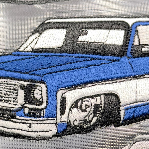 Chevy Truck Digital Download Embroidery File Machine Embroidery Design ...