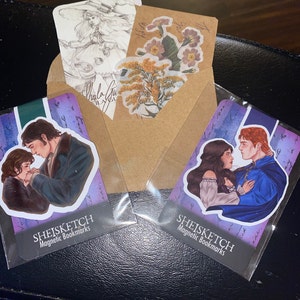 ELORCAN Lorcan and Elide Throne of Glass Inspired Magnetic | Etsy