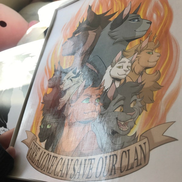 Firestar Warriors Sticker - Etsy
