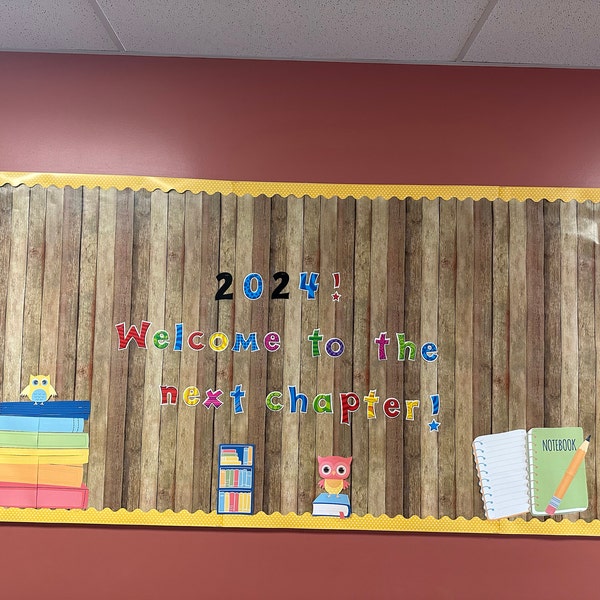 Back to School Bulletin Board Kit, Classroom Decor, Welcome Back to ...