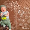 Personalized Dungeons and Dragons DND Baby Milestone Blanket Gift ...
