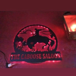 Masonic Monogram Metal Wall Art LED Lights, Custom Masonic Metal Sign ...