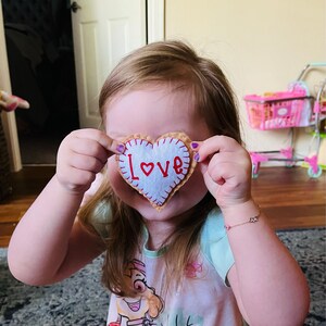 Felt Pretend Play Valentines Donuts Set of 4 - Etsy