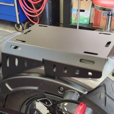 Indian Scout Bobber Luggage Rack Matte Black Powder Coated Steel - Etsy