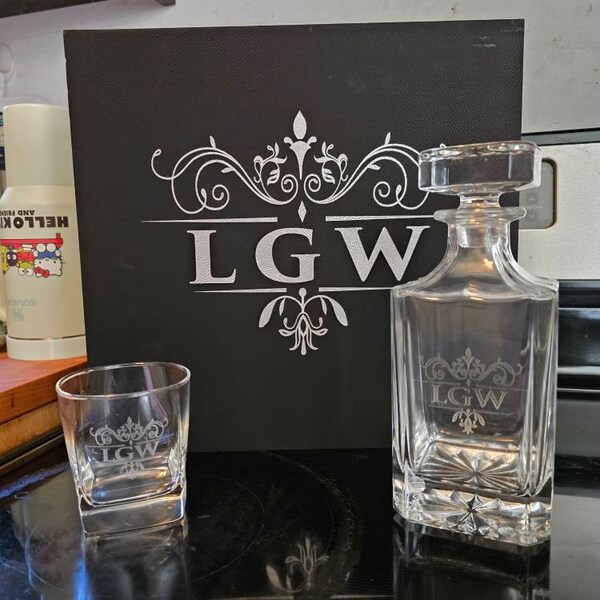 Martini Set Silver Cocktail Shaker Set Custom Engraved Martini Set ...