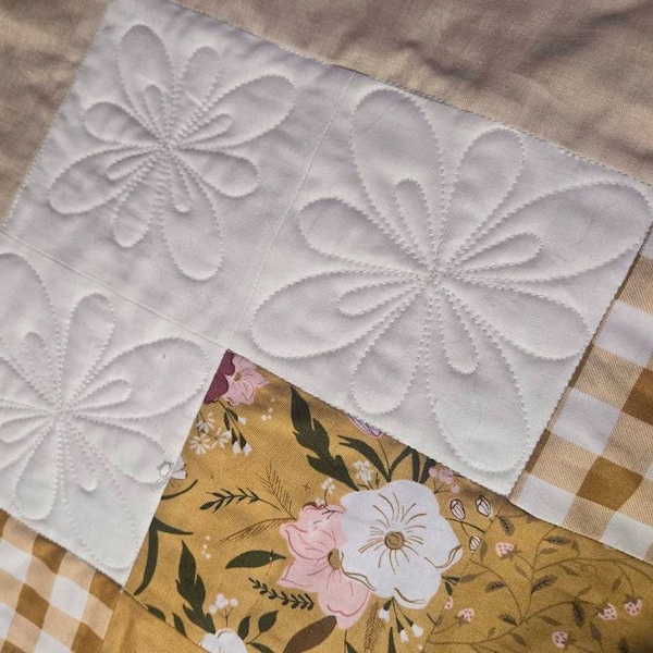 Leaf Line Border Single Run Quilt Block Machineembroidery Design. Edge ...