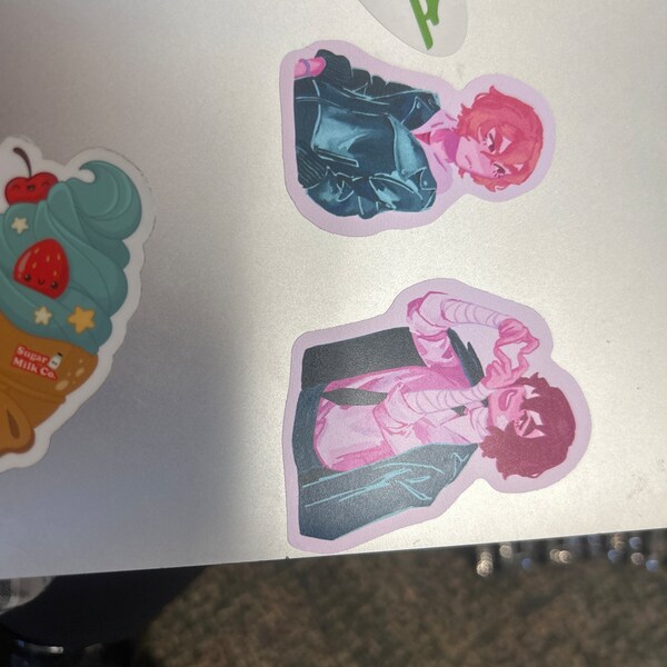 Soukoku Heart Sticker | 6CM Cute Vinyl Sticker - Etsy UK