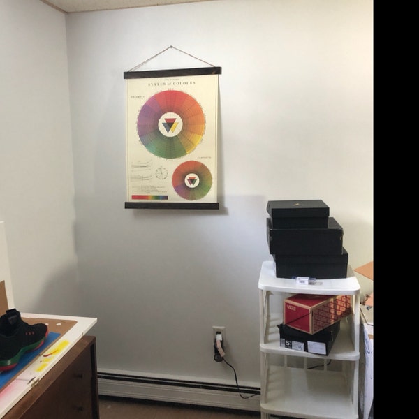 Color Wheel Art | Color Wheel Wall Art | Color Wheel Print | Color ...