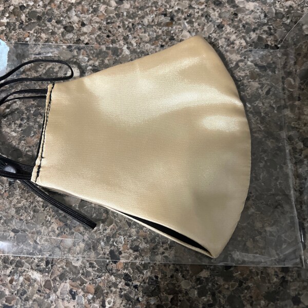 Chic Luxe Silk-satin, Adjustable Ear Loops, Acne, Fashion Mask, Wedding ...