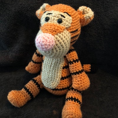 TIGGER Amigurumi Pattern winnie the Pooh Series - Etsy