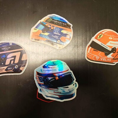Fastest Lap Driver Name Sticker Pack F1 Sticker Formula One Motorsport ...