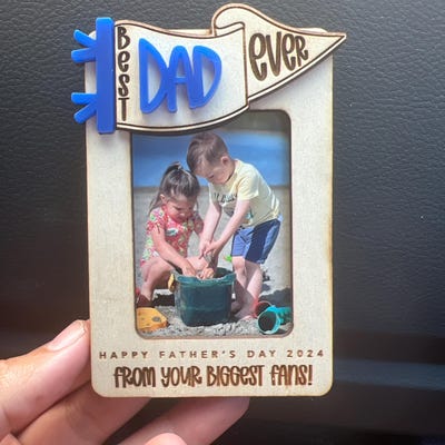 Fathers Day Keepsake, Fathers Day Gift, Fishing Fathers Day Handprint ...