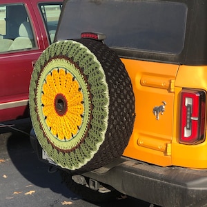 Spare Tirecover Custom the BIG Sunflower Wheel Cover - Etsy