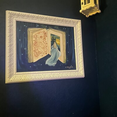 Escape Original Canvas Oil Painting Fantasy Art Booktok Escapism ...