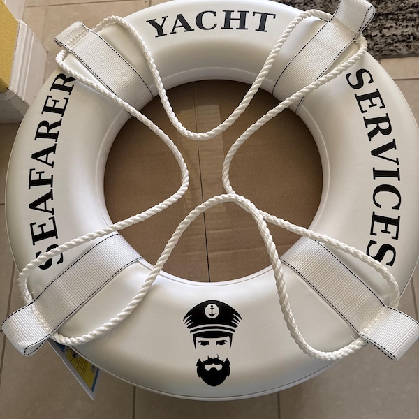 Custom Life Ring Nautical Decor | Custom Life Ring | Gift for Sailor ...