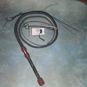 Whipworks Bullwhip Blueprint for a 7 Foot 16 Plait Triple - Etsy