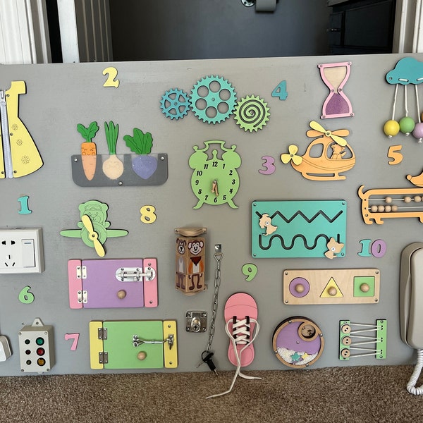 Busy Board Parts, Busy Board Accessories, Busy Board Pieces, Busy Board ...