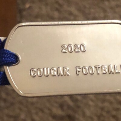 Real Embossed 2 Hole Military Dog Tag Made Just 4 You Personalized ...