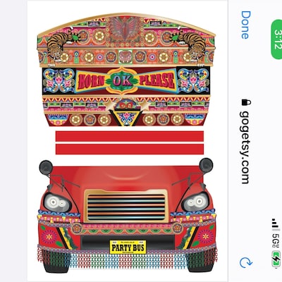 Life Sized Personalised Doll Photo Prop FRAME DIGITAL FILE Party ...