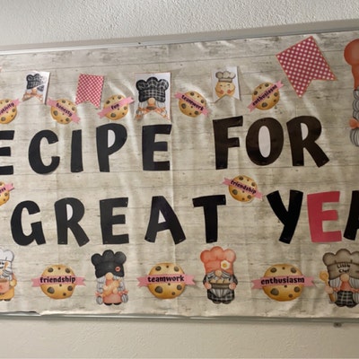 Reading Gnomes Bloom Bulletin Board Kit Books Library Floral - Etsy