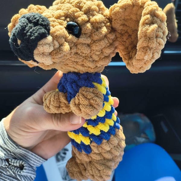 Dachshund Dog Crochet Patterns, Stuffed Animal Crochet Pattern ...