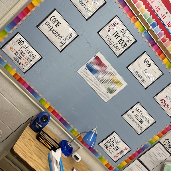 Editable Class Syllabus Template: Back to School Night, Class ...