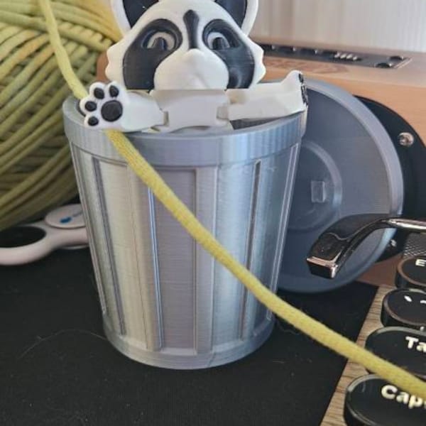 3D Printed Trash Panda Raccoon With Articulating Features Adorable Home ...