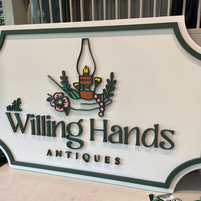 Business Sign Outdoor Outdoor Store Sign A Frame Sign Wooden Logo Sign ...