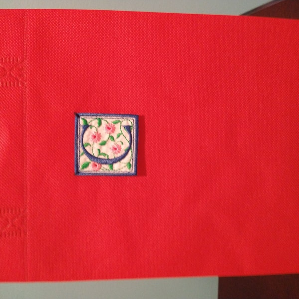 Friendship Initial Patch! 2" Any Color! Custom Made! - Etsy