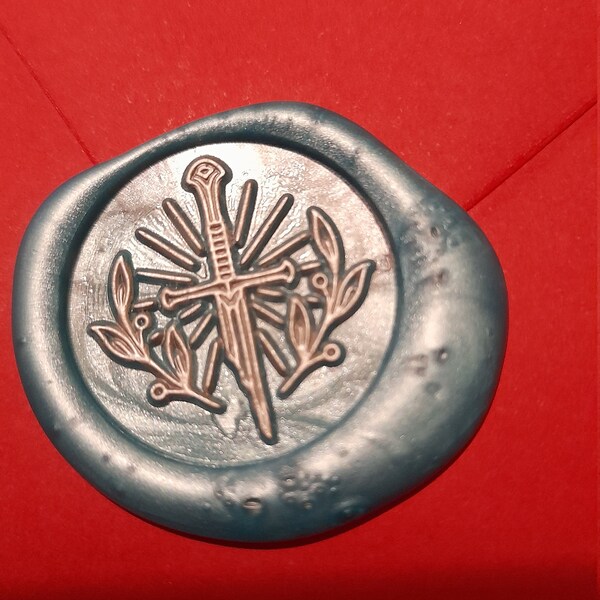 Sword Wax Seal Stamp: Letter Stamp for Snail Mail - Etsy
